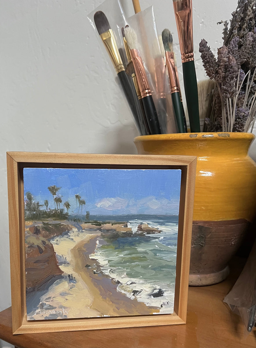 La Jolla Cove Shoreline Study – Liz Abeyta Art