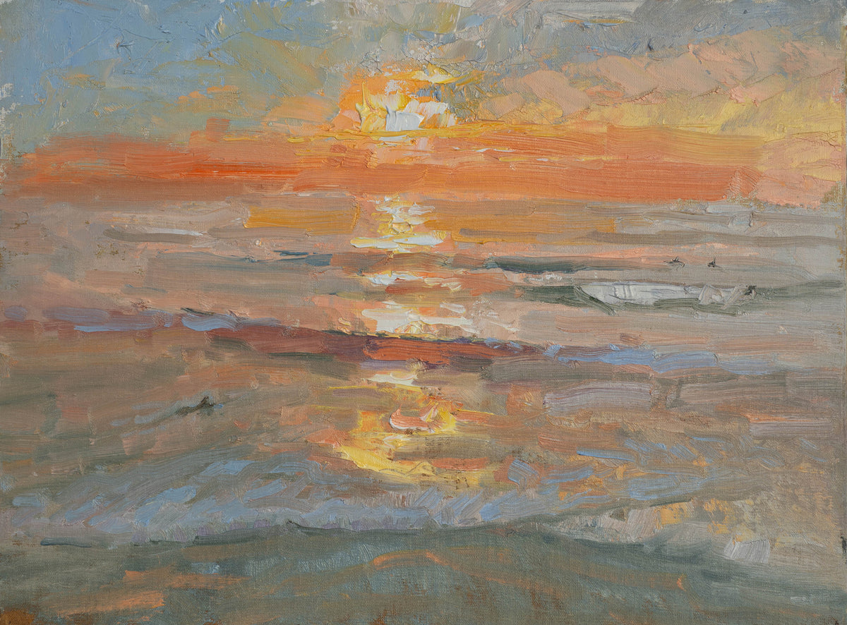 Radiant Sunset Splash – Liz Abeyta Art
