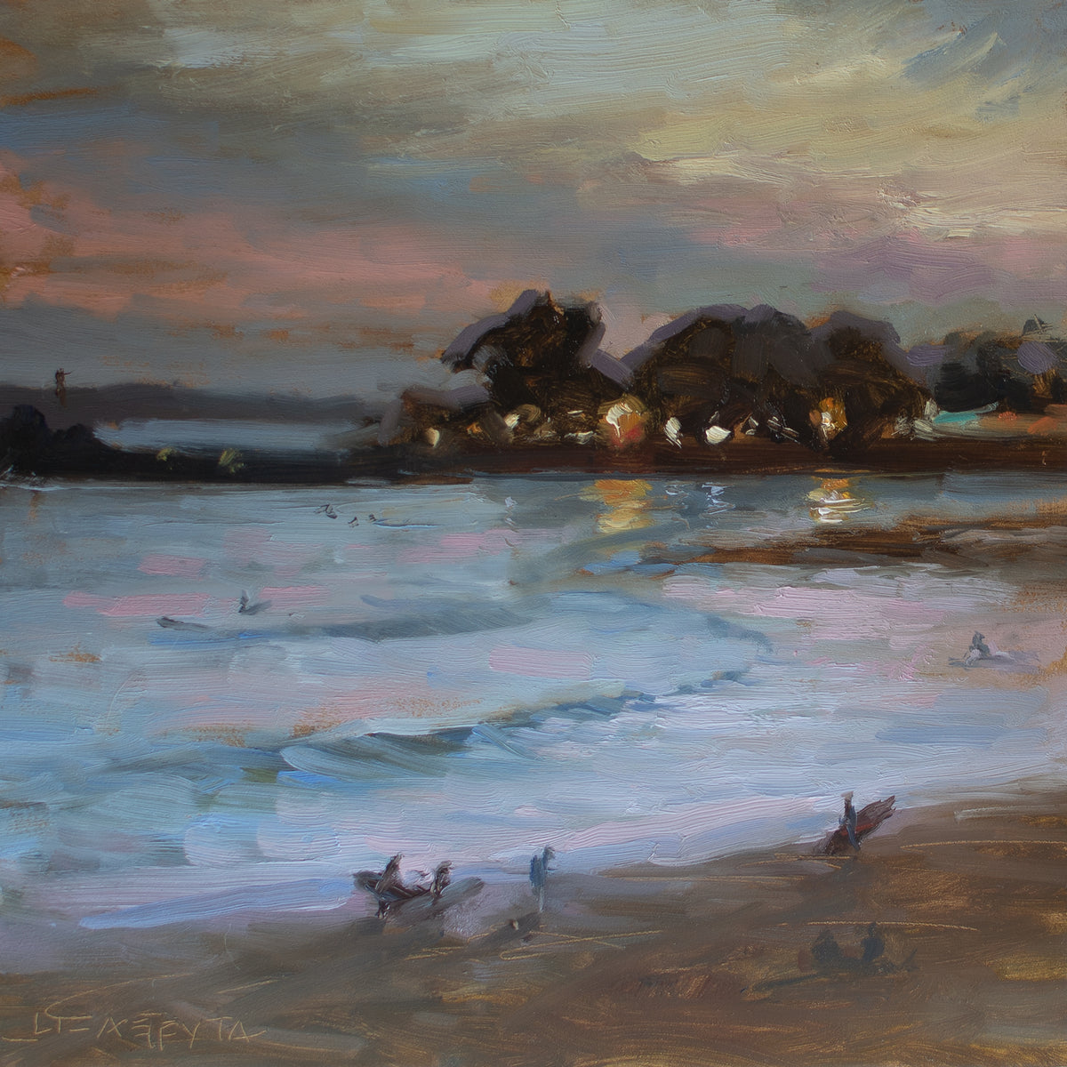 Boneyard Sunset – Liz Abeyta Art